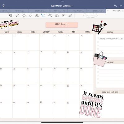 The Essentials Template Collection by Luxbook, Digital Planner ...