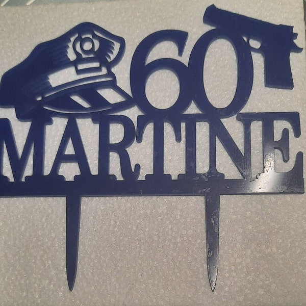 Black Hawk Birthday Cake Topper Helicopter Cake Topper Military ...