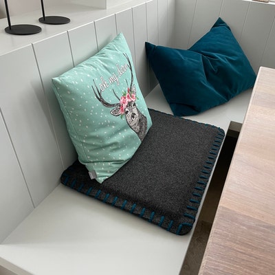 Stuhlkissen aus Wollfilz - Etsy.de