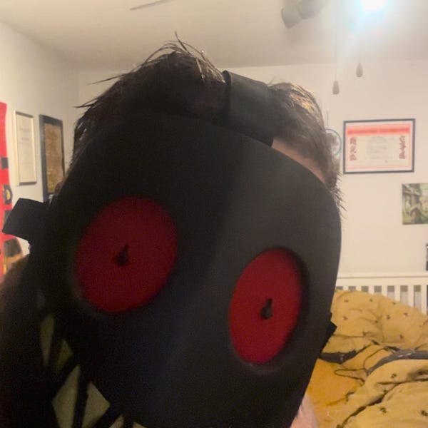 Alastor Expression Mask Hazbin Hotel - Etsy