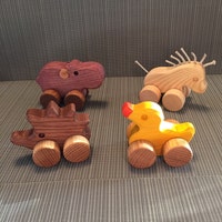 Wooden Toy Cat Pull Along Toy Christmas Gift Birthday Gift - Etsy Sweden