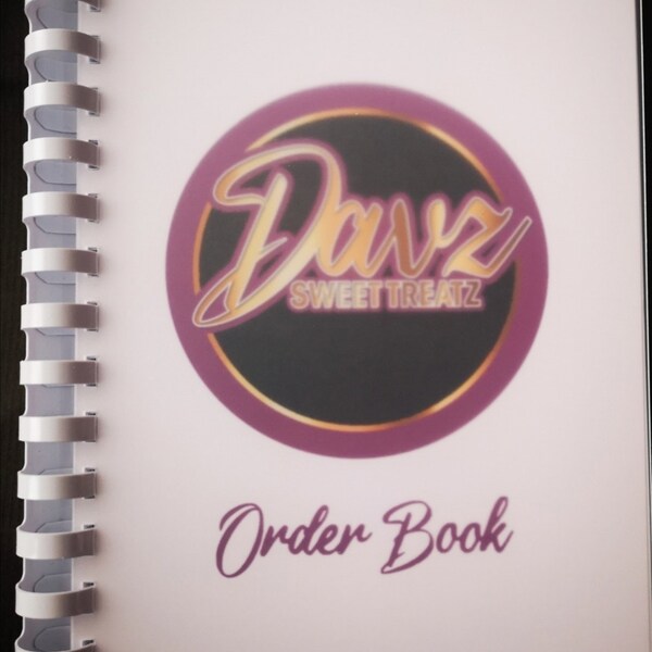 100 Page A5 Wire Bound Business Order Book, Small Business Order Form ...
