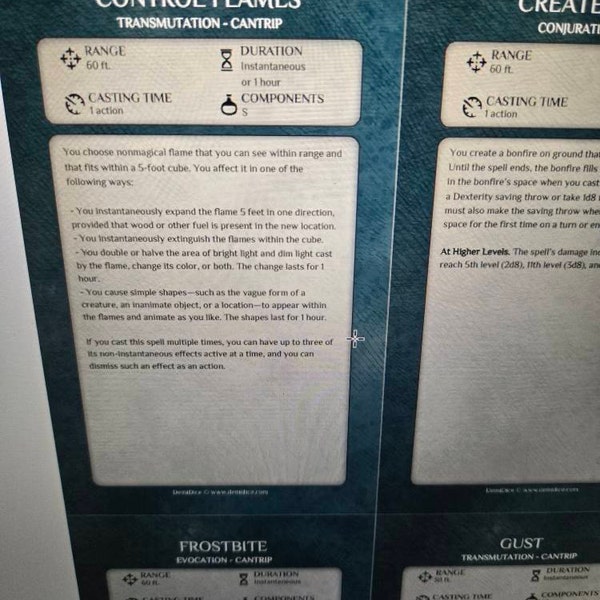 Dnd Fighter Ability Cards | Dnd Player Class Accessories | Dungeons and ...