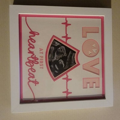 Dog Remembrance 3D Shadow Box SVG Photo Frame Dog Remembrance Gift for ...