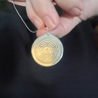 Solid Brass Hand-crafted Triangle of Art Key of Solomon Seal Occult ...