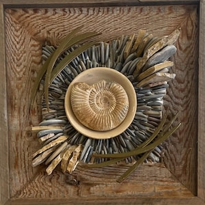 Cornerblock Frame in Rust Farmhouse Picture Frame Wood Picture Frame - Etsy