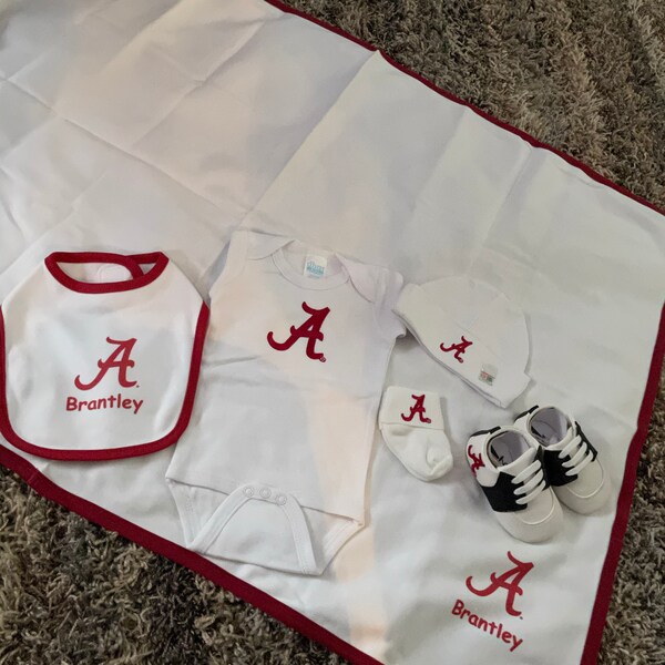 Alabama Crimson Tide 3 Piece Baby Clothing Set - Etsy