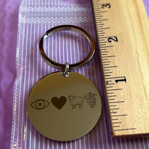 Personalized Combined Birth Flower Bouquet Keychain Meaningful Mother's ...