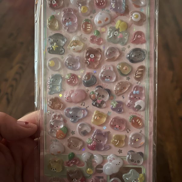 Bon Bon Drop Seal - 3D Stickers - Animals , Sea Animals , Sea Creatures ...