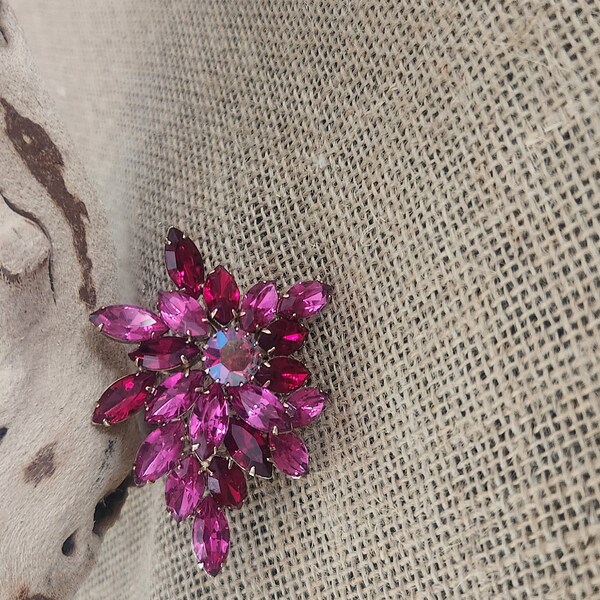 Heidi Daus Aqua Teal Glorious Garden Crystal Floral Cuff Bracelet - Etsy