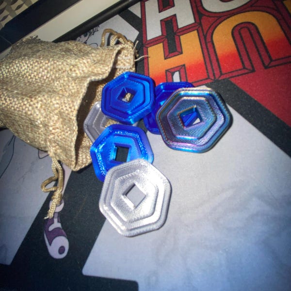 Roblox Robux Coins: Double-sided Gaming Party Favors and Gifts - Etsy
