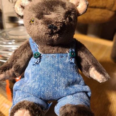 Vintage Teddy Bear Sewing Pattern Pdf, Antique Plush Teddy Bear Sewing ...