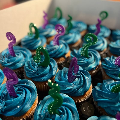 12 Treble Clef Cupcake Toppers acrylic - Etsy