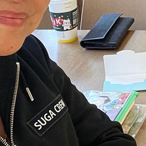 Suga Crew Agust D "d-day Concert" Badge - BTS Yoongi Iron-on Embroidery ...