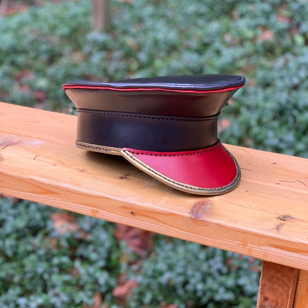 Leather Officer Hat Pattern - DIY PDF With Easy Tutorial - Etsy