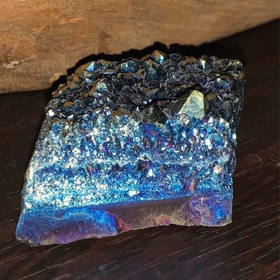 Rainbow Aura Amethyst Cluster, Titanium Aura Amethyst Crystal Choose ...