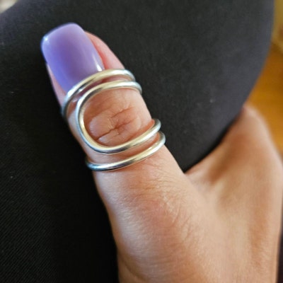 Thumb Splint MCP 925 Silver Ring MCP Hyperextension Splint - Etsy