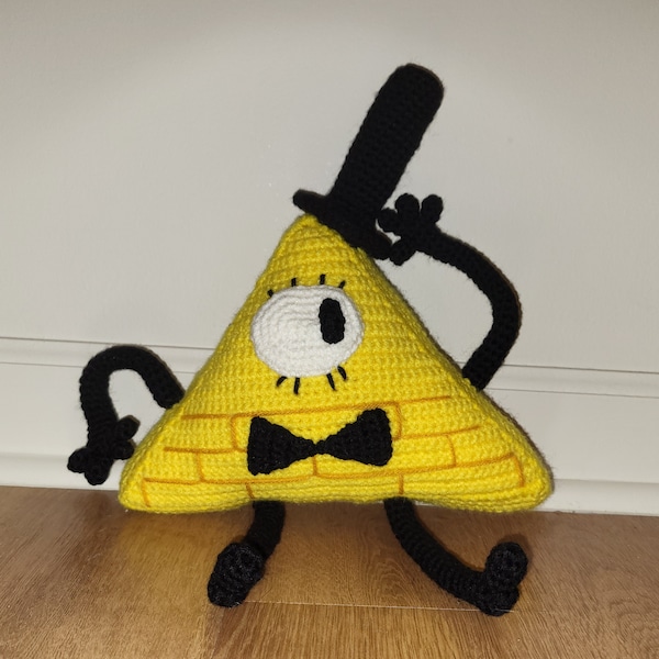 Crochet Pattern Bill Cipher Inspired Plushy Etsy