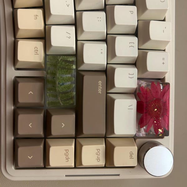 5PCS Keycaps Set for Mechanical Keyboard | Handmade Resin Keycaps ...