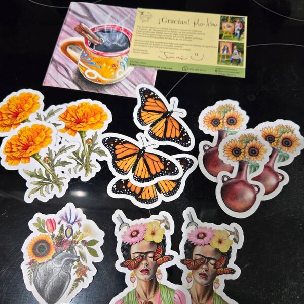 Corazon Espinado Sticker, Nopal Sticker, Cactus Sticker, Mexican ...