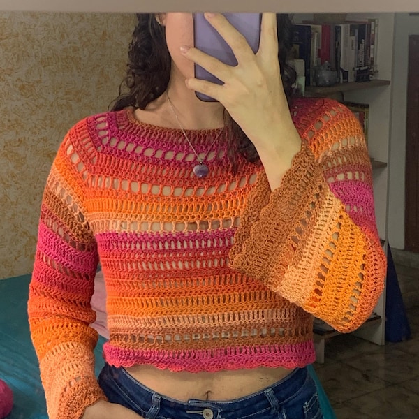 Colosseum Crop PDF Crochet Pattern - Etsy