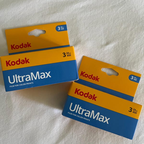 Kodak Ultramax 400 Color 135 35mm Film (36 Exposures) - Etsy