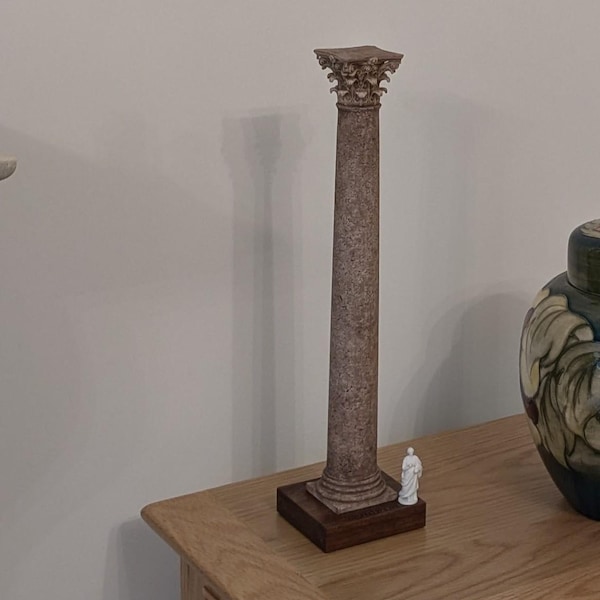 Greek Columns From Hera II Temple and Parthenon • Doric Order Column ...