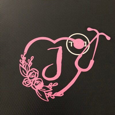 Car Monogram Decal Custom Bumper Sticker Personalized With Your ...