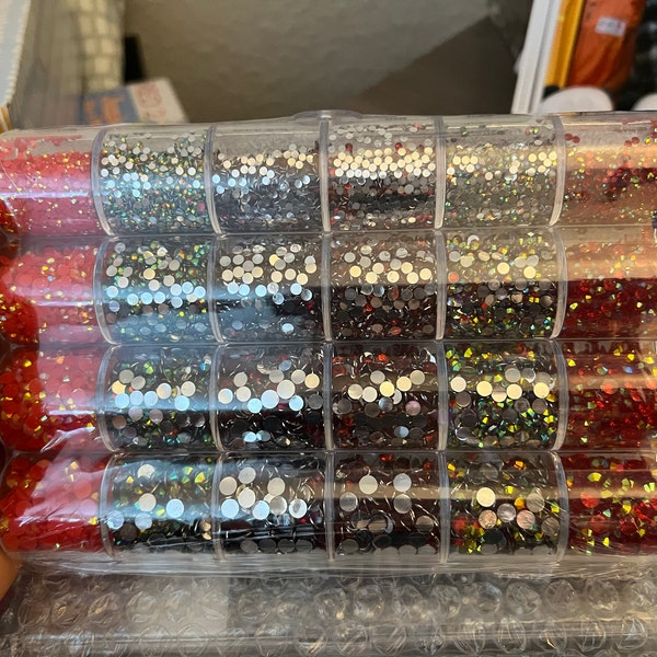 Bling Lover's Kits | Monochromatic Rhinestone Kits | 3mm, 4mm, 5mm FAST ...