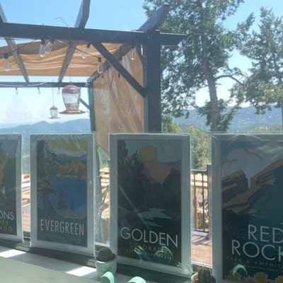 Denver Union Station Train Poster - Etsy