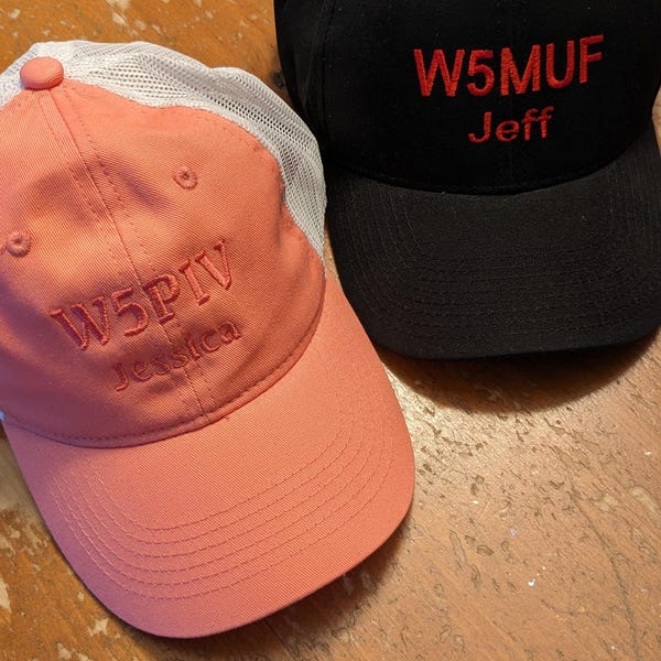 Ham Radio Name Badge With Callsign / Amateur Radio Custom Call Sign ...