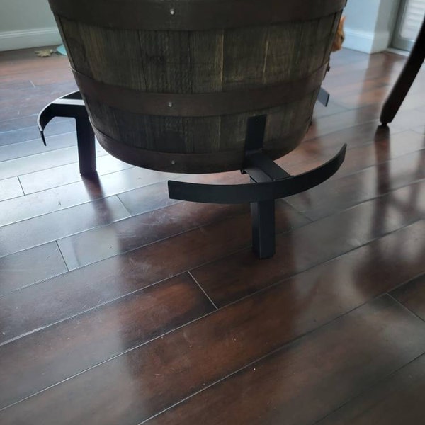 WINE Barrel Foot Rest and Riser (barrel Not Included) - Etsy