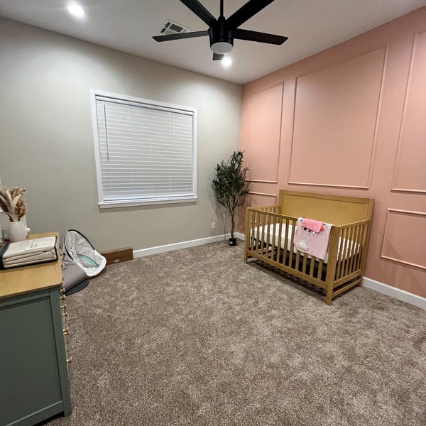 Wall Molding Kit DIY Accent Wall Kit Office Wainscoting Panels 3 Upper ...