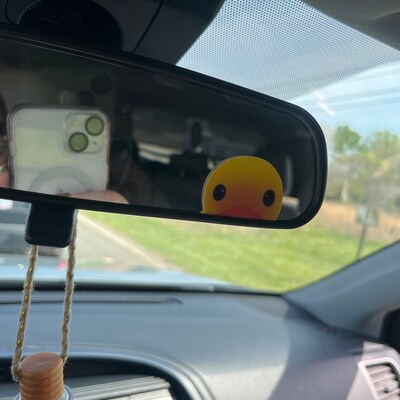 Duck Peeker Rear View Mirror/sun Visor Decal - Etsy