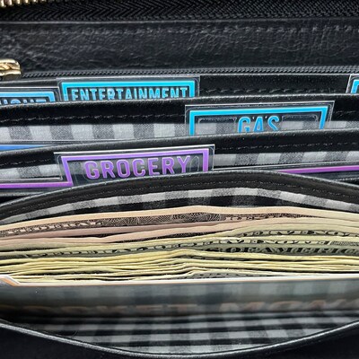 Wallet Dividers With Tabs Colorful Cash Dividers for Wallets Cute Cash ...