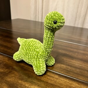 PATTERN: No Sew Amigurumi Crochet Pattern, Bronto the Dinosaur Plush , Brontosaurus, Dino ...