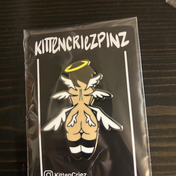 IN HAND Hazbin Hotel Chaggie Enamel Pin - Etsy