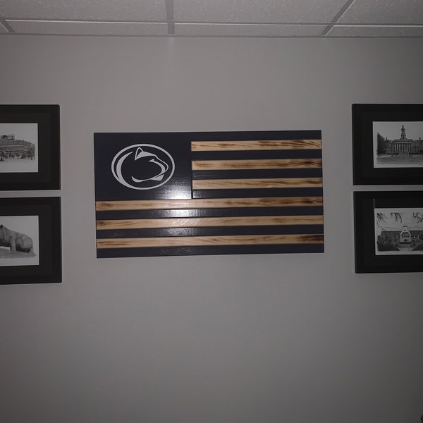 Penn State Wall Art Bundle | Penn State Gift | Penn State Wall Decor ...