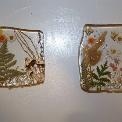 Aurora Borealis Magnets/mini Paintings - Etsy