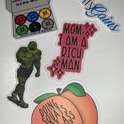 I Am A Rich Man Sticker - Etsy