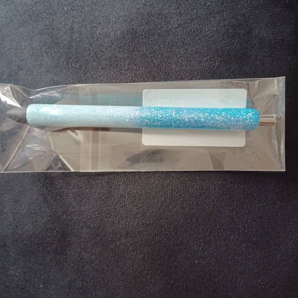 Pastel Glitter Pen: Milky Way Swirl, Handmade, Refillable Inkjoy Pen - Etsy