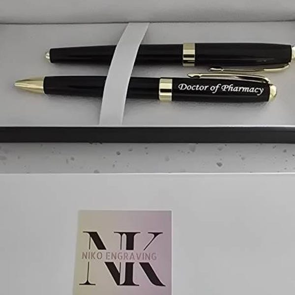 Personalized Parker Jotter Ballpoint Pen, Custom Ball Pen Set, Phd ...
