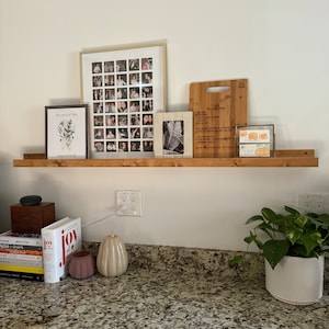 FREE SHIPPING Teardrop Single Shelf, Floating Shelf, Diamond Shelf ...