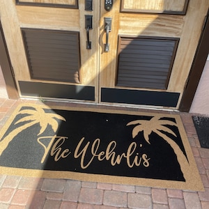 The Most Durable and Elegant Custom Door Mat Available. Infinity Custom ...