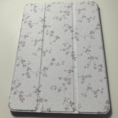 Pretty Flowers on Light Blue Floral iPad Case iPad Air 5 iPad - Etsy