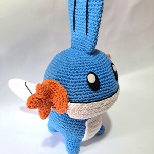 Mudkip Crochet Pattern Amigurumi PDF Patterns ENGLISH Instructions Only ...