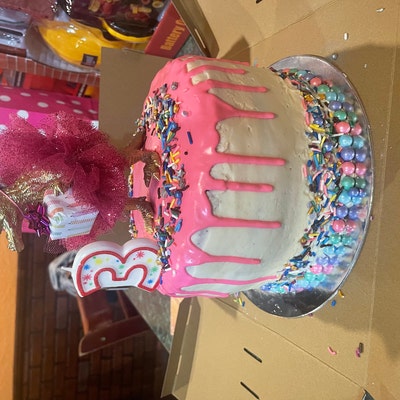 T-rex Dinosaur Cake Topper Gold Dinosaur Tutu, 3-rex, Three Rex ...