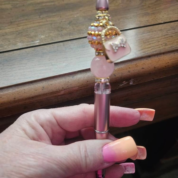 Ivory Pearl Gold Wedding Guest Book Pen, Sign in Table Pen, Fancy ...