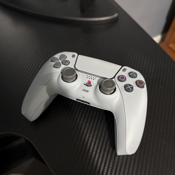 Golden Dragon PS5 Controller Killscreen X Sony Playstation 5 Dualsense Chrome Gold & Black Mouse ...