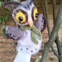 Crochet Pattern, Ismo the Owl Hand Puppet - Etsy Canada